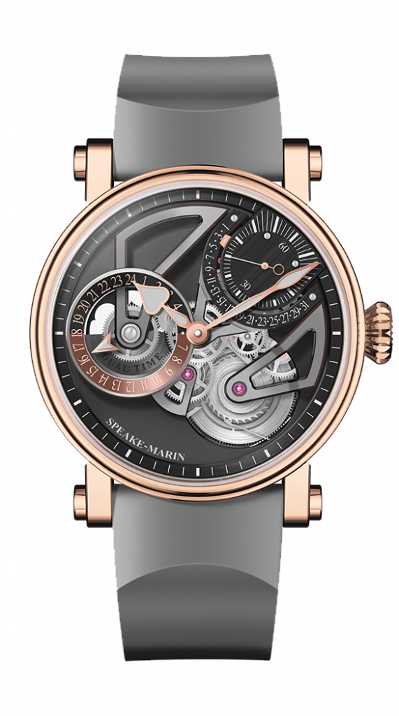OPENWORKED DUAL TIME RED GOLD - Swiss Watch | Malaysia's Premier Luxury ...