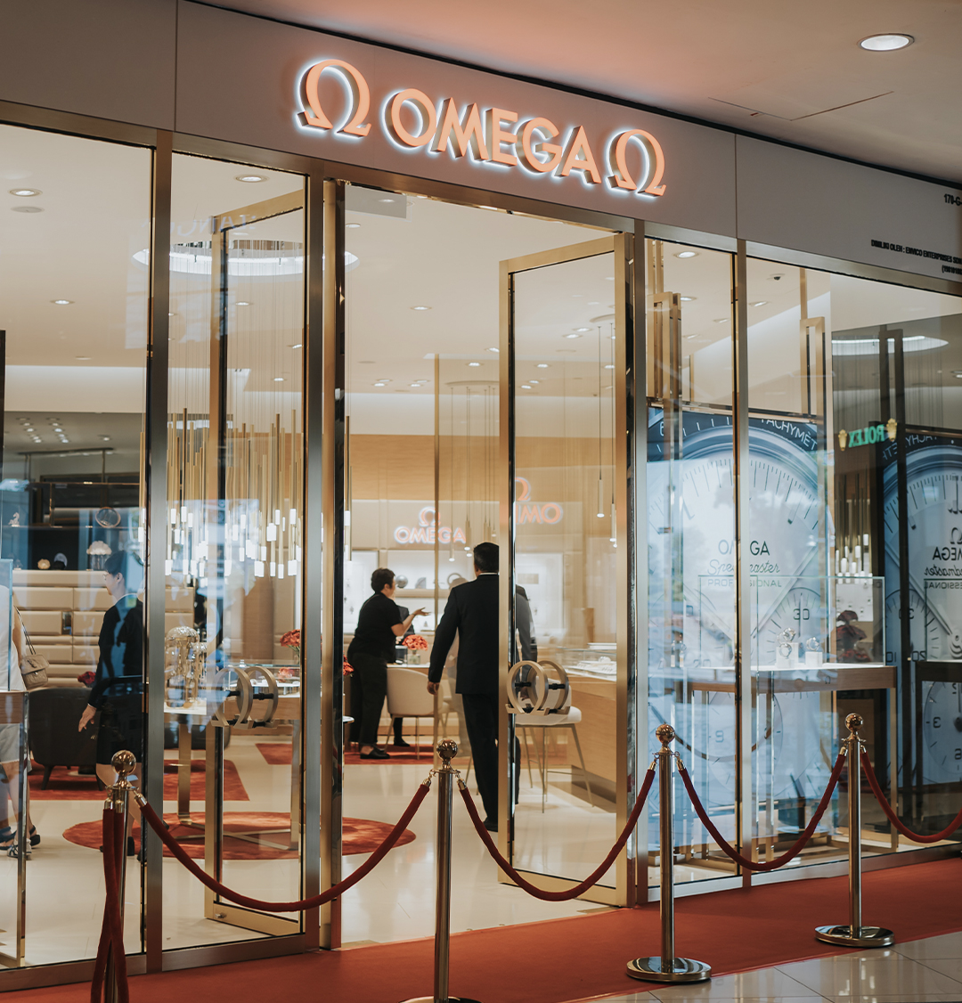 Unveiling the redesigned OMEGA Boutique in Gurney Plaza - Swiss Watch ...