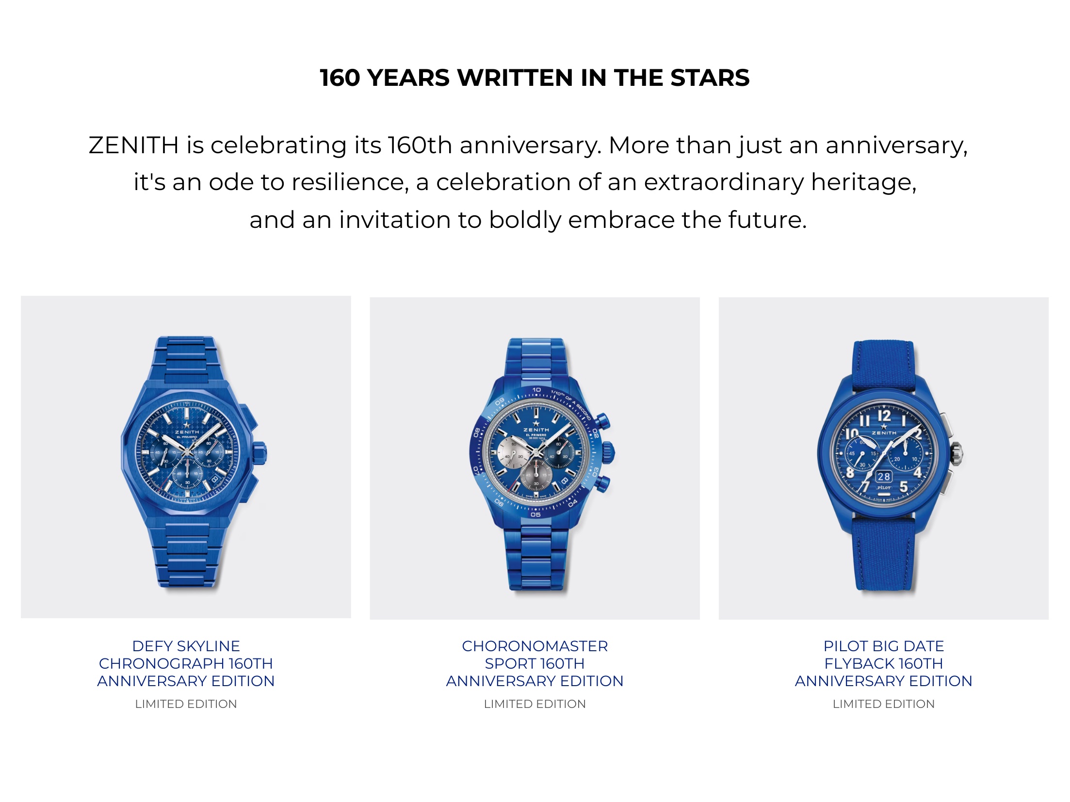 Zenith TRX - Swiss Watch | Malaysia's Premier Luxury Watch Retailer